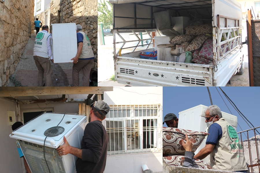 Midyat Umut Kervanı’ndan 5 kişilik aileye ev eşyası yardımı - MİDYAT ... Midyat Umut Kervanı’ndan 5 kişilik aileye ev eşyası yardımı - MİDYAT ...